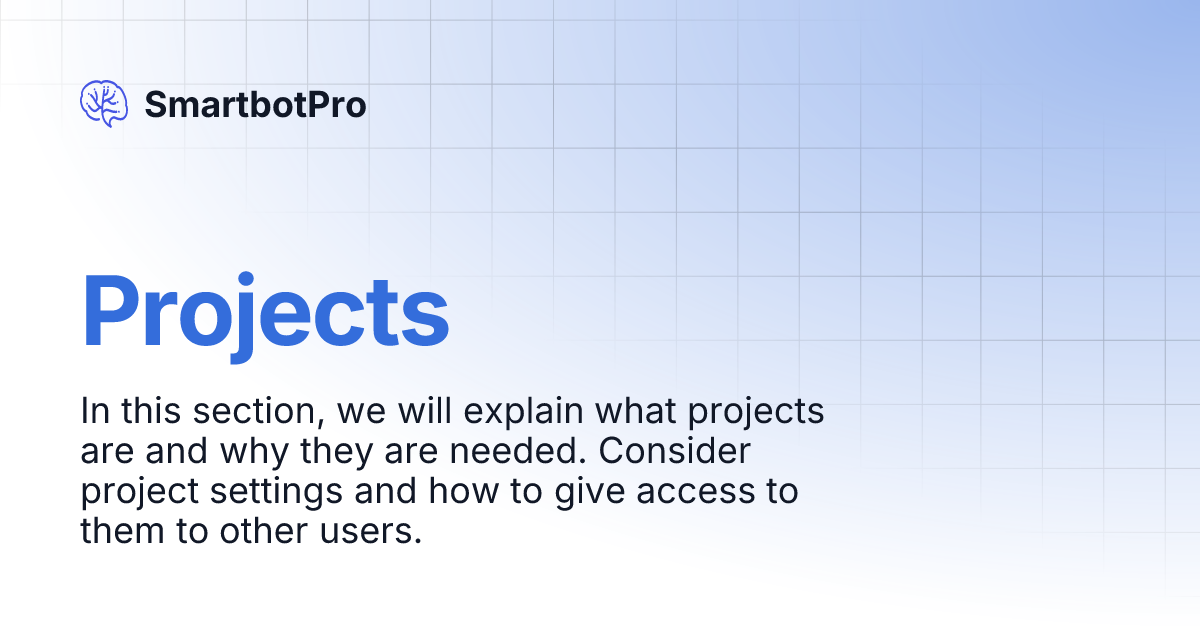 Projects | SmartbotPro